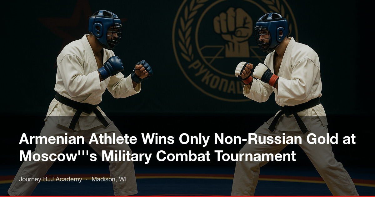 Norik Mkrtchyan Wins Gold at Victory Cup 2025 | ARB Combat